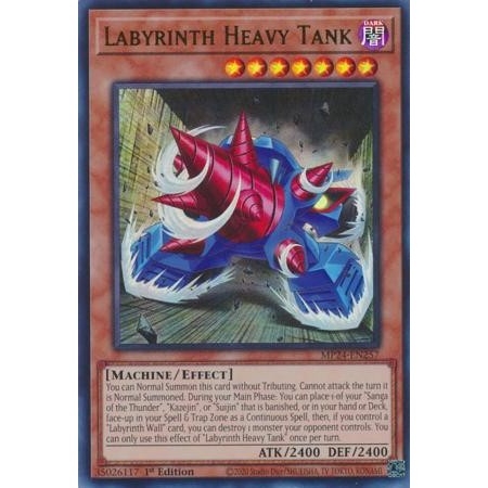 [ Bài Yugioh Chính Hãng ] Labyrinth Heavy Tank - MP24-EN257 - Ultra ...