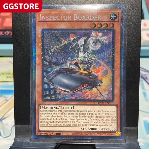 [ Bài Yugioh Chính Hãng ] Inspector Boarder - RA01-EN010 - Prismatic ...