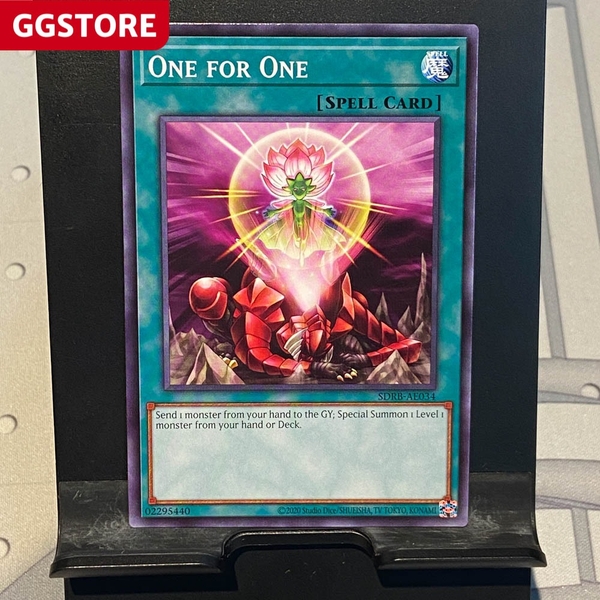 [ Bài Yugioh Chính Hãng ] One for One - Common - SDRB-AE034