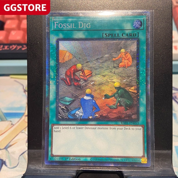 [ Bài Yugioh Chính Hãng ] Fossil Dig - RA01-EN053 - Prismatic Collector ...