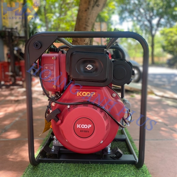 Máy Bơm Nước Chạy Dầu Cao Áp Koop 6.6Kw KDP80CBE
