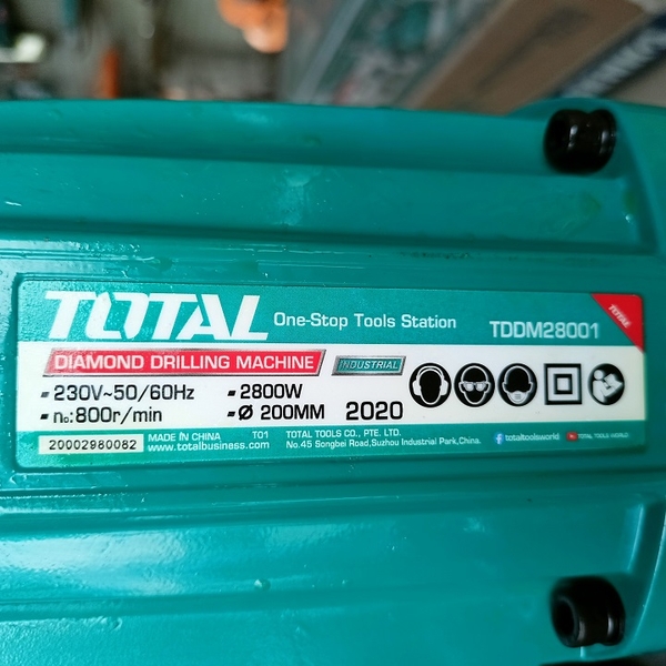 Máy Khoan Rút Lõi Total 2800W TDDM28001 - Chính Hãng