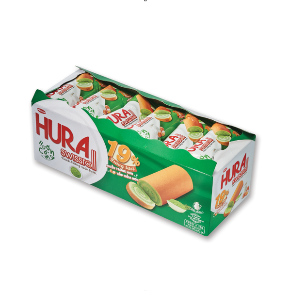 Bánh Hura Swissroll Cốm HG demi 360g