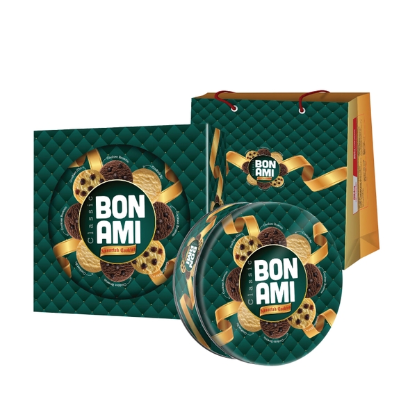 Bánh Bon Ami hỗn hợp HT 192g