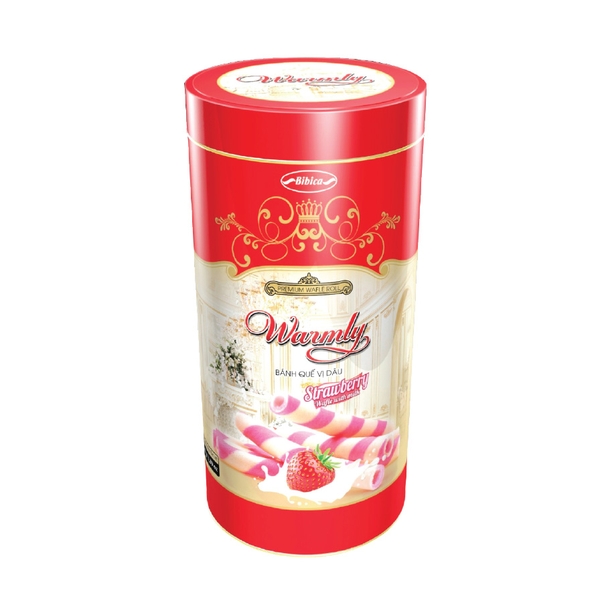 Bánh Warmly Stick Sữa dâu HT 150g