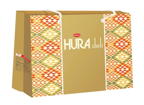 Bánh Hura Deli Signature Selection (Cốm - Dừa và Sữa - Dâu) Hộp 392g