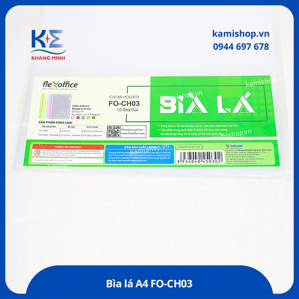Bìa lá A4 FO-CH03