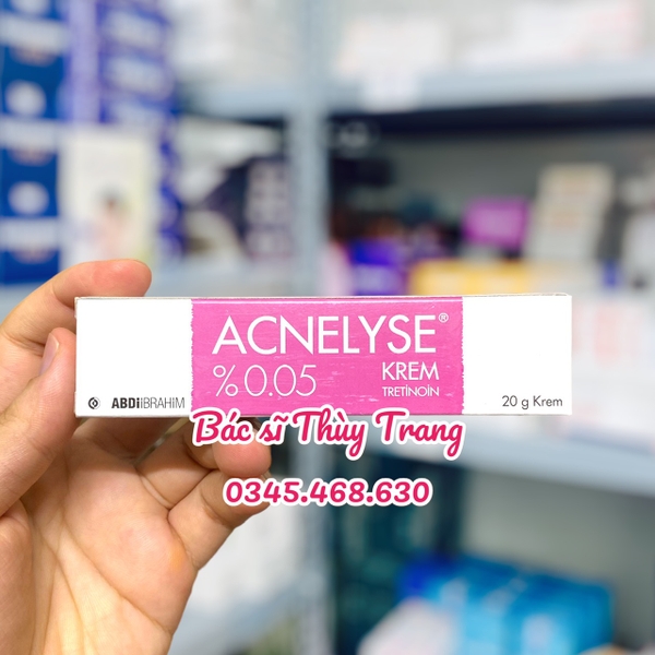 Kem trị mụn ACNELYSE Tretinoin Krem - 20g