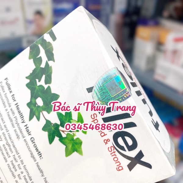 Dầu gội ngăn rụng tóc, kích thích mọc tóc Fullex Speed & Strong Shampoo ...