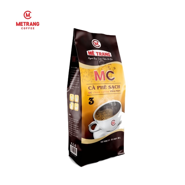 Cà phê bột hút chân không MC3 (MC3 vacuum ground coffee)