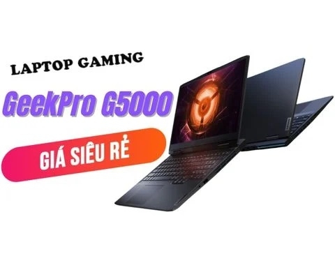 Lenovo GeekPro G5000: máy tính xách tay dành cho game thủ có ngân sách