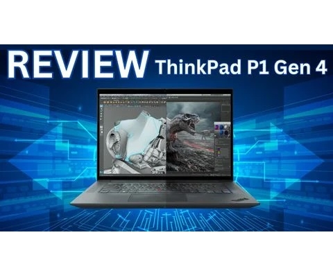 Đánh giá chi tiết laptop Workstation ThinkPad P1 Gen 4 - Intel Core i7