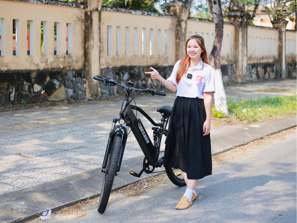 Trải nghiệm xe đạp trợ lực điện địa hình Burchda RX70