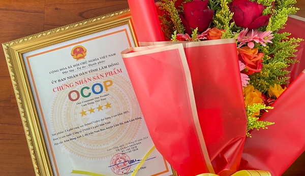 Chứng nhận OCOP 4 sao với dòng sản phẩm Dehavi Pha phin