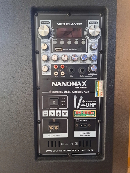 Loa Kéo Nanomax SK-15Q5. Loa bass 40 Công suất 680W