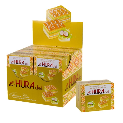 Hura Deli In Paper Box 56g - Pandan - Coconut Flavor Bibica - Essence ...