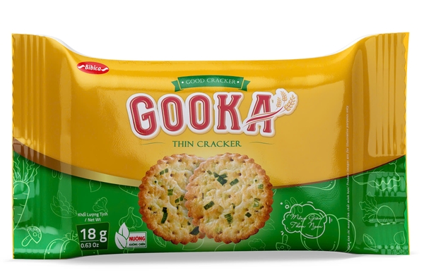 Gooka Vegetable Cracker Box 180g Bibica - Essence of Confectionery ...