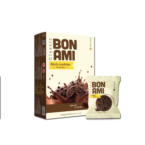Bon Ami Brownie Cookies In Paper Box 192g Bibica - Essence of ...