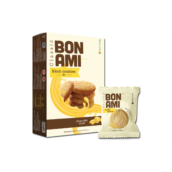 Bon Ami Butter Cookies in paper box 192g Bibica - Essence of ...