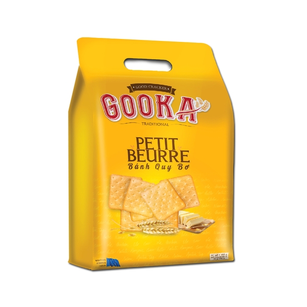 Gooka Petit Lait Butter Hard Biscuits In Bag 272g Bibica - Essence of ...