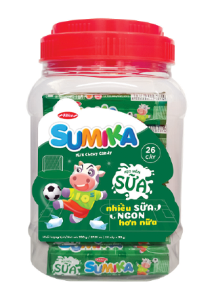 Sumika Milk Chewy Candy In Plastic Jar 780g Bibica - Essence of ...