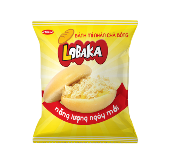 Lobaka Pork Floss Bread In Pack 42g Bibica - Essence of Confectionery ...