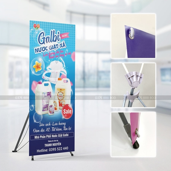 Standee X Đa Năng, Standee Điều Chỉnh Kích Thước