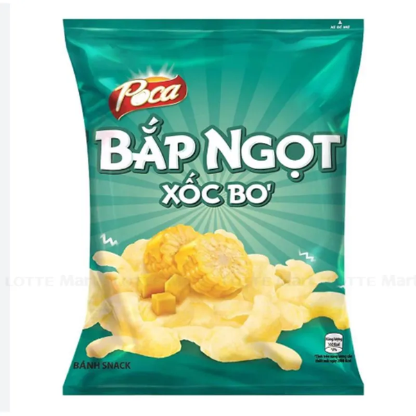 Poca Bắp Ngọt Xốc Bơ 60g Sato Mart- Cửa hàng tạp hóa tiện lợi