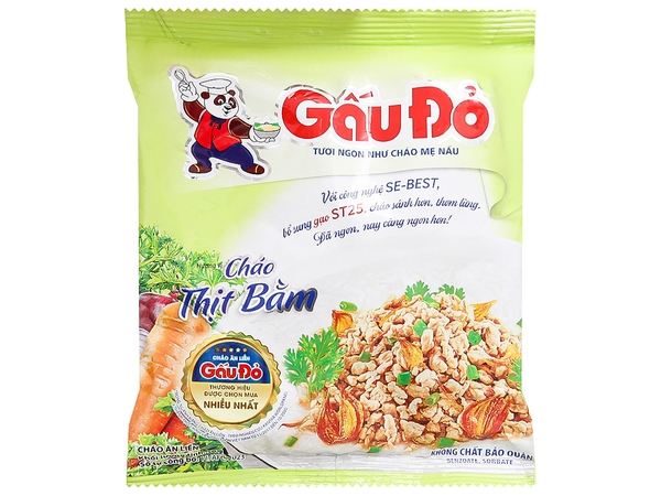 Cháo Gấu Đỏ thịt bằm Sato Mart- Cửa hàng tạp hóa tiện lợi