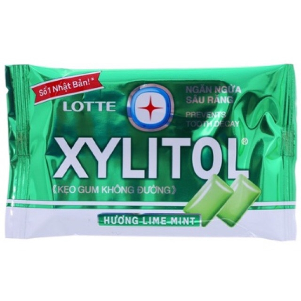 Kẹo Sing Gum Không Đường Xylitol Lime Mint - Vỉ 11.6g Sato Mart- Cửa ...