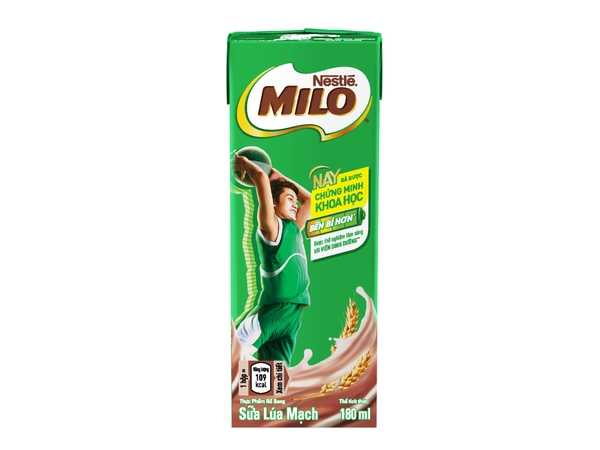 Sữa lúa mạch Milo - Hộp 180ml Sato Mart- Cửa hàng tạp hóa tiện lợi