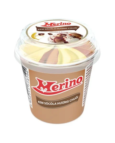 Kem Merino Ly Socola Chuối 150ml (Ly) Sato Mart- Cửa hàng tạp hóa tiện lợi