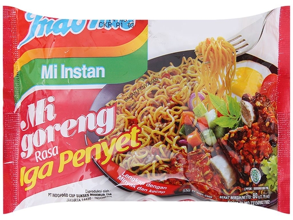Mì xào vị Sườn Indomie Sato Mart- Cửa hàng tạp hóa tiện lợi