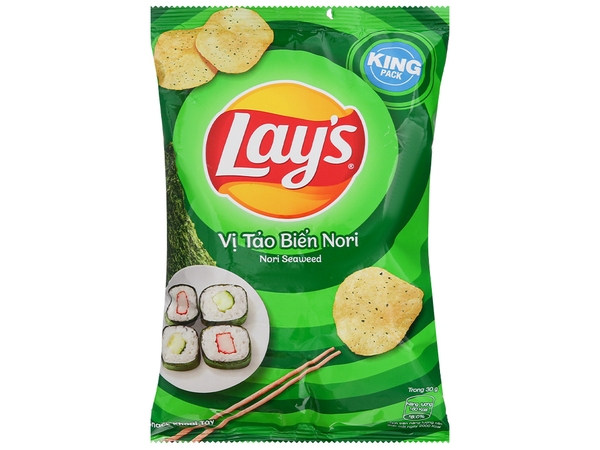 Lay's vị Tảo Biển Nori 54G Sato Mart- Cửa hàng tạp hóa tiện lợi