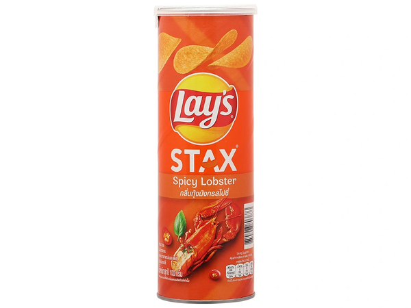 Snack Lay's Stax Khoai Tây Nướng vị Tôm Hùm Nướng Ngũ Vị 100G Sato Mart ...
