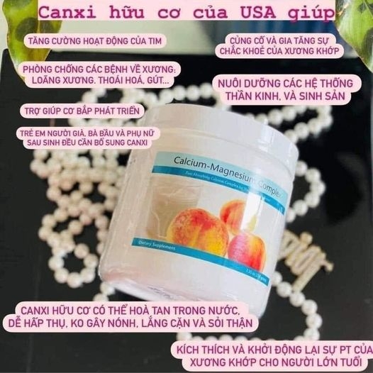 Calcium Magnesium Complex Unicity của Mỹ- Bổ sung canxi magiê chăm sóc ...