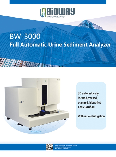 Máy soi cặn nước tiểu tự động hoàn toàn 120 xét nghiệm/ giờ Bioway ...