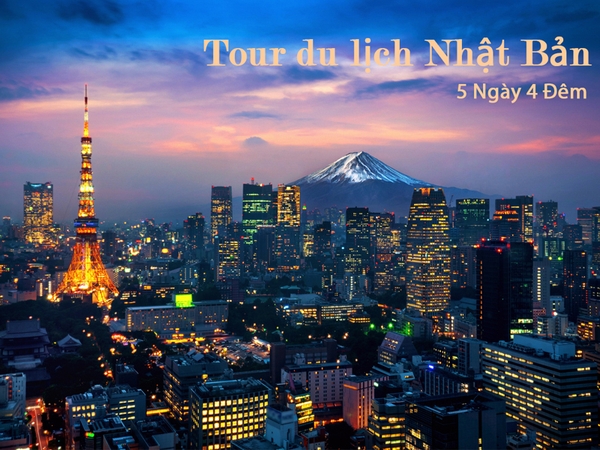 Khám Phá Tokyo: 5 Ngày 4 Đêm Trọn Vẹn Từng Phút Giây