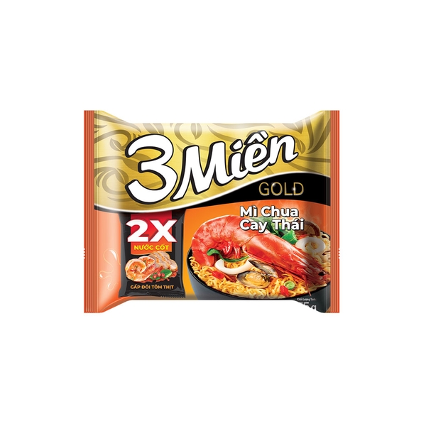Mì 3 Miền Gold Chua Cay Thái 75g | 30Day Complex Zone