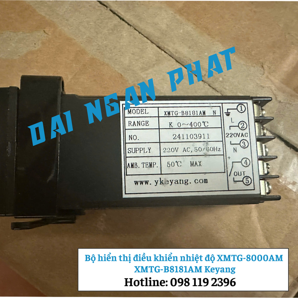 Bộ hiển thị điều khiển nhiệt độ XMTG-8000AM XMTG-B8181AM Keyang