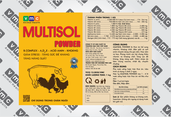 MULTISOL POWDER VIETNAMVMC