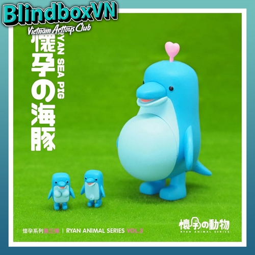 BLIND BOX CÓ BẦU RYAN ANIMAL SERIES 3