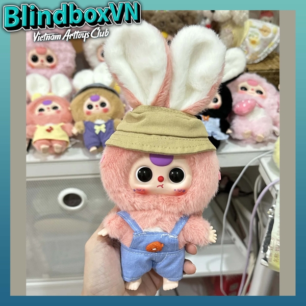 Baby Three Macaron Bunny Series Vinyl Face Blind Box Plush