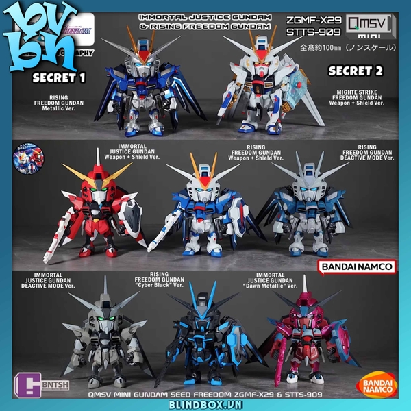Gundam Seed Freedom Series Blindbox