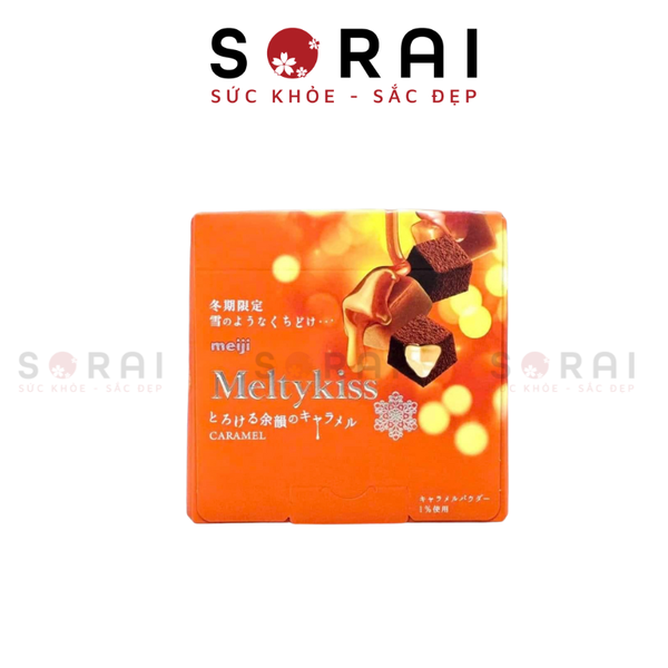 Socola Meiji Meltykiss vị caramen Nhật Bản