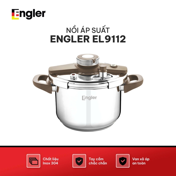 Nồi Áp Suất Từ Engler 6L - EL9122