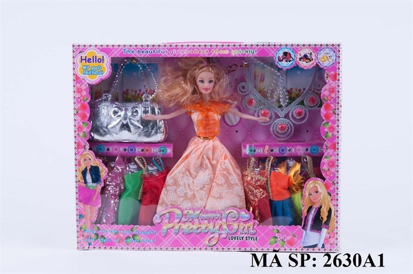 2630A1 HỘP BABY 1C 8 ÁO + GIỎ XÁCH, DÂY CHUYỀN