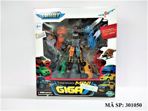 301050 HỘP RÁP ROBO BIẾN HÌNH XE 7C TOBOT