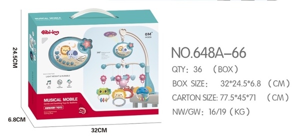 648A-66 HỘP LẮC TREO NÔI PIN