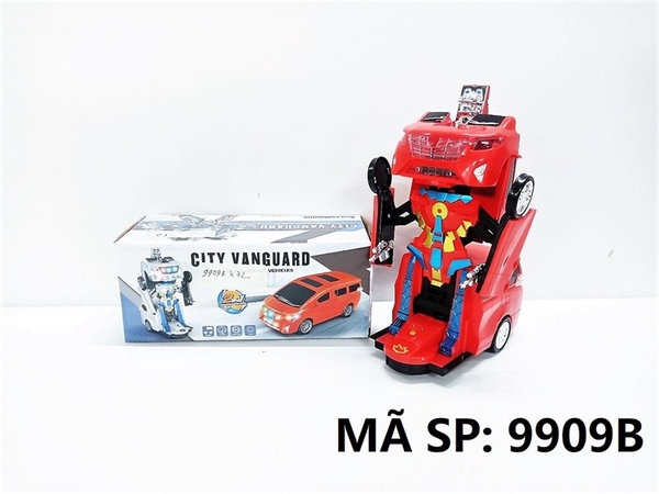 9909B HỘP XE HƠI PIN ĐÈN BIẾN HÌNH ROBO City Vanguard